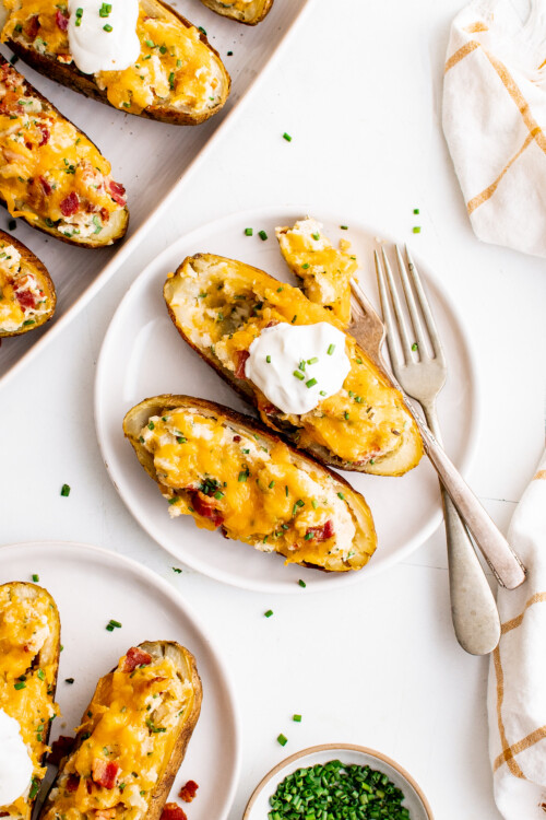 Twice Baked Potatoes | The Novice Chef