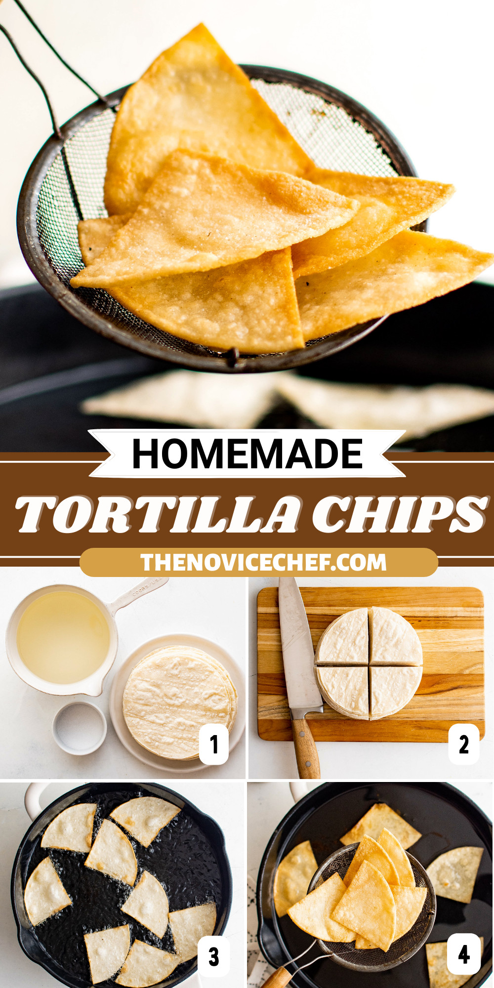 Homemade Tortilla Chips | The Novice Chef