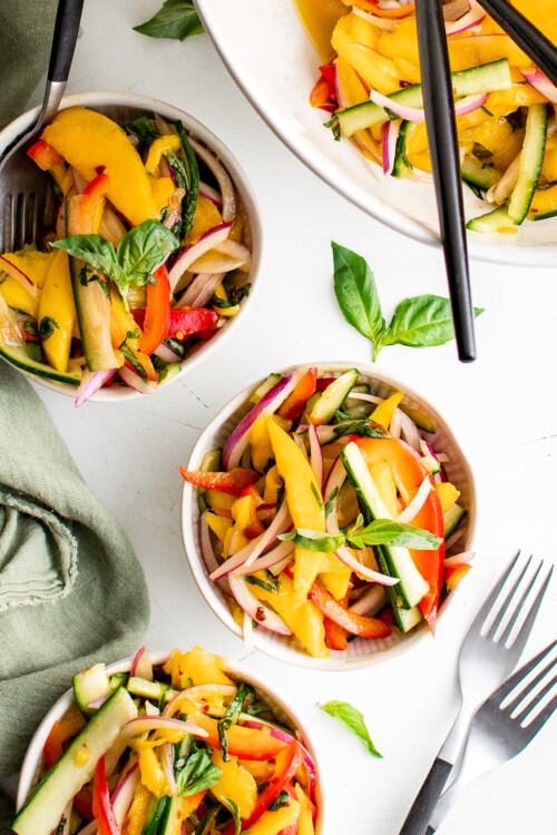 Mango Salad Recipe | The Novice Chef