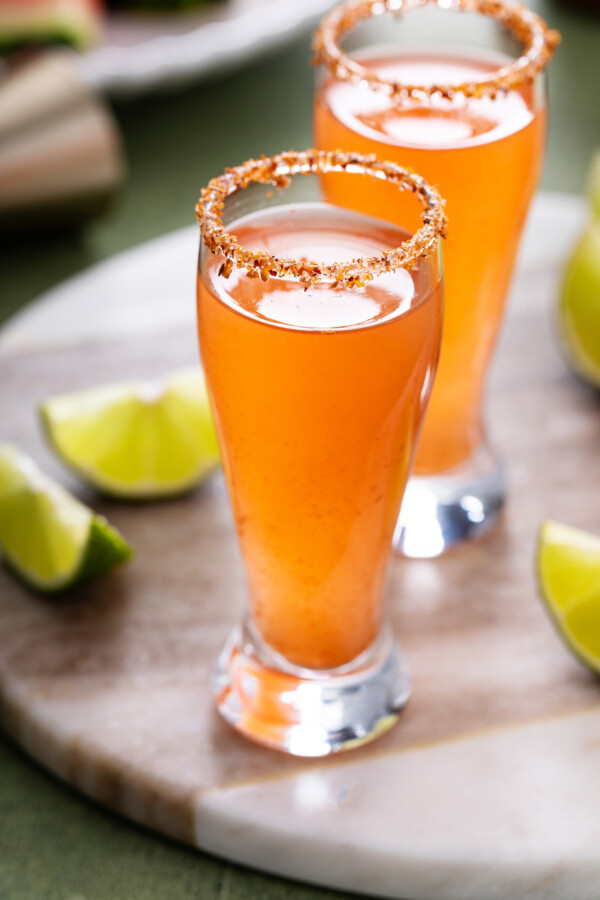 Mexican Candy Shot (Paleta Shot) | The Novice Chef