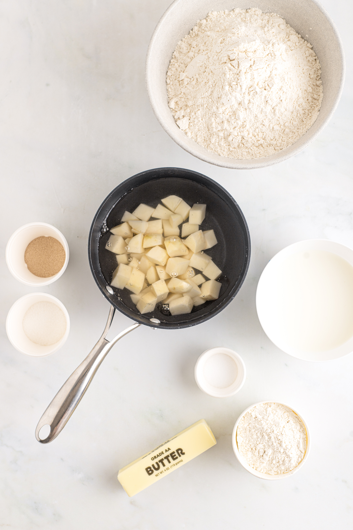 Homemade Potato Bread | The Novice Chef
