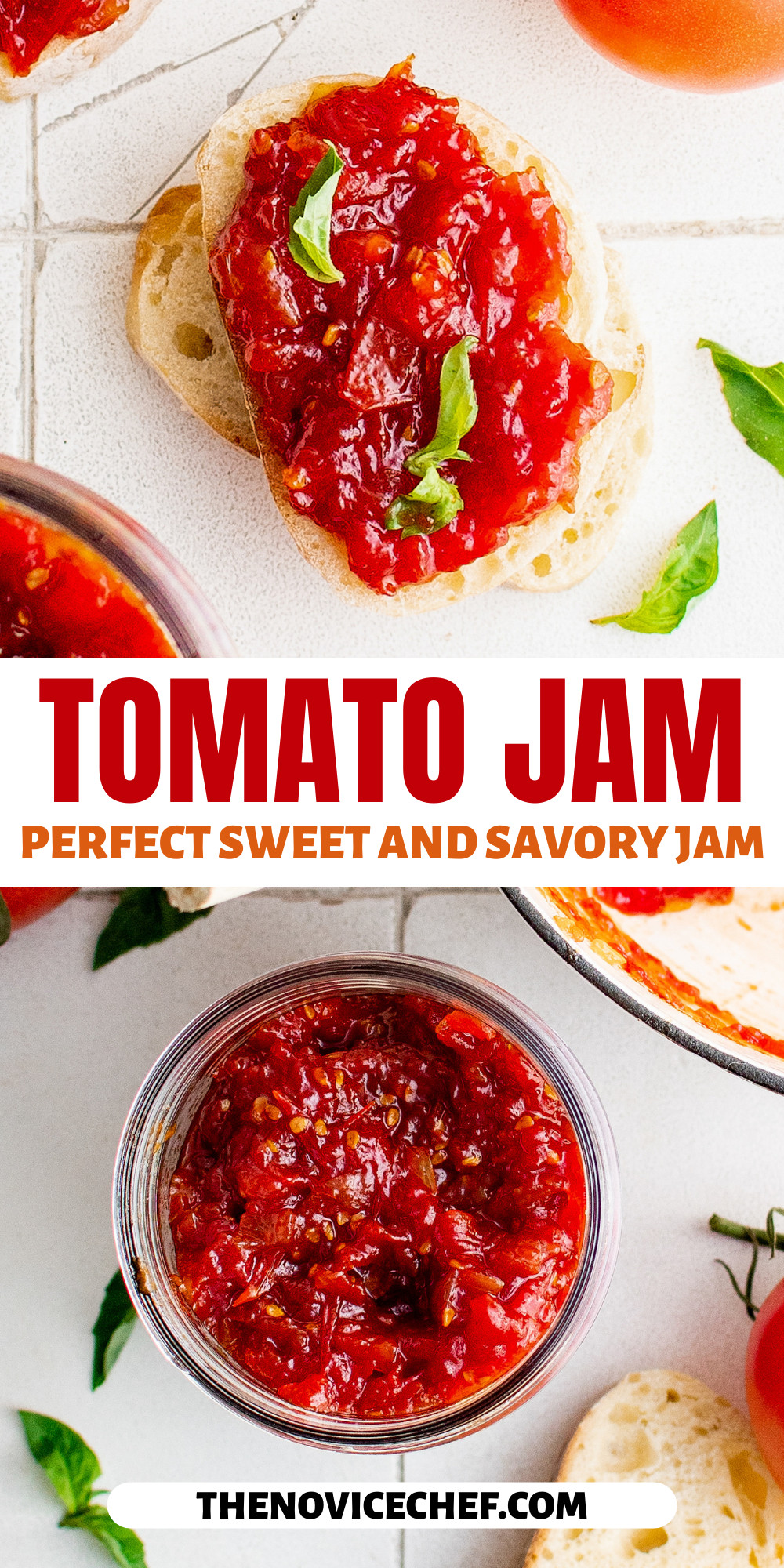 Easy Tomato Jam | The Novice Chef