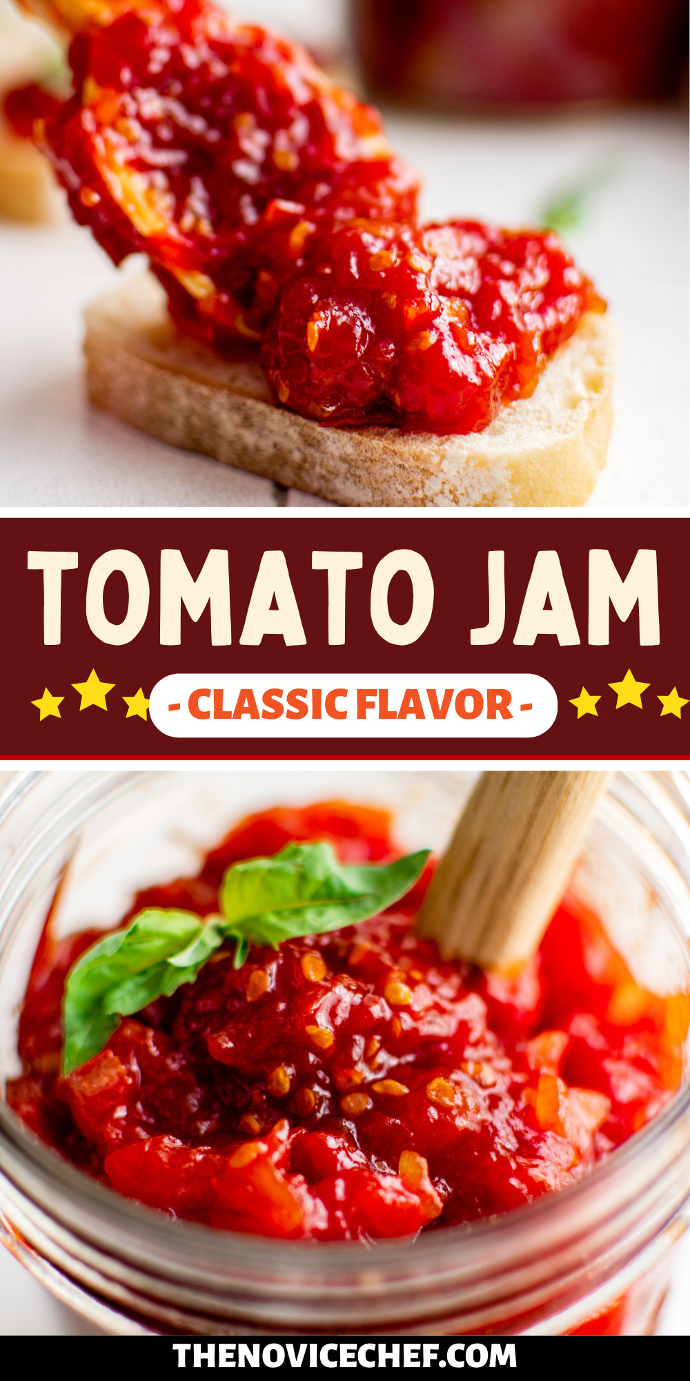 Easy Tomato Jam | The Novice Chef