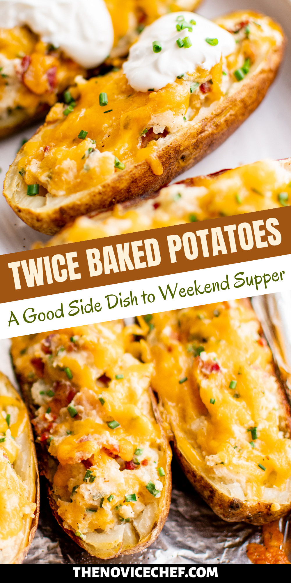 Twice Baked Potatoes | The Novice Chef