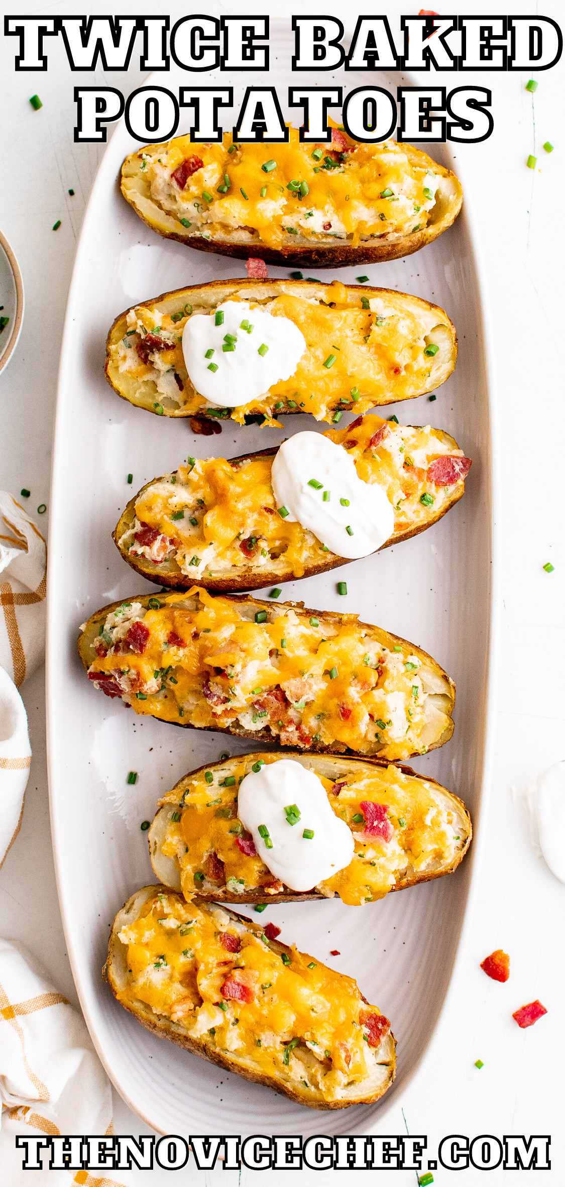 Twice Baked Potatoes | The Novice Chef