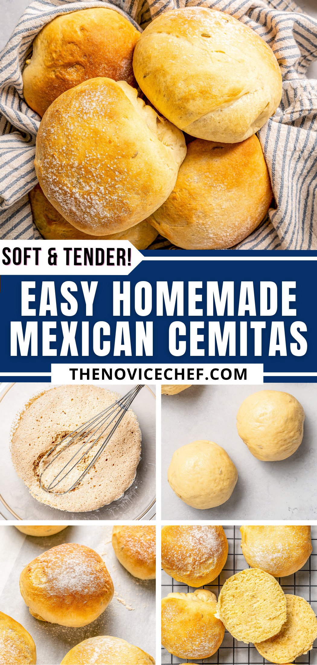 Cemitas Recipe | The Novice Chef