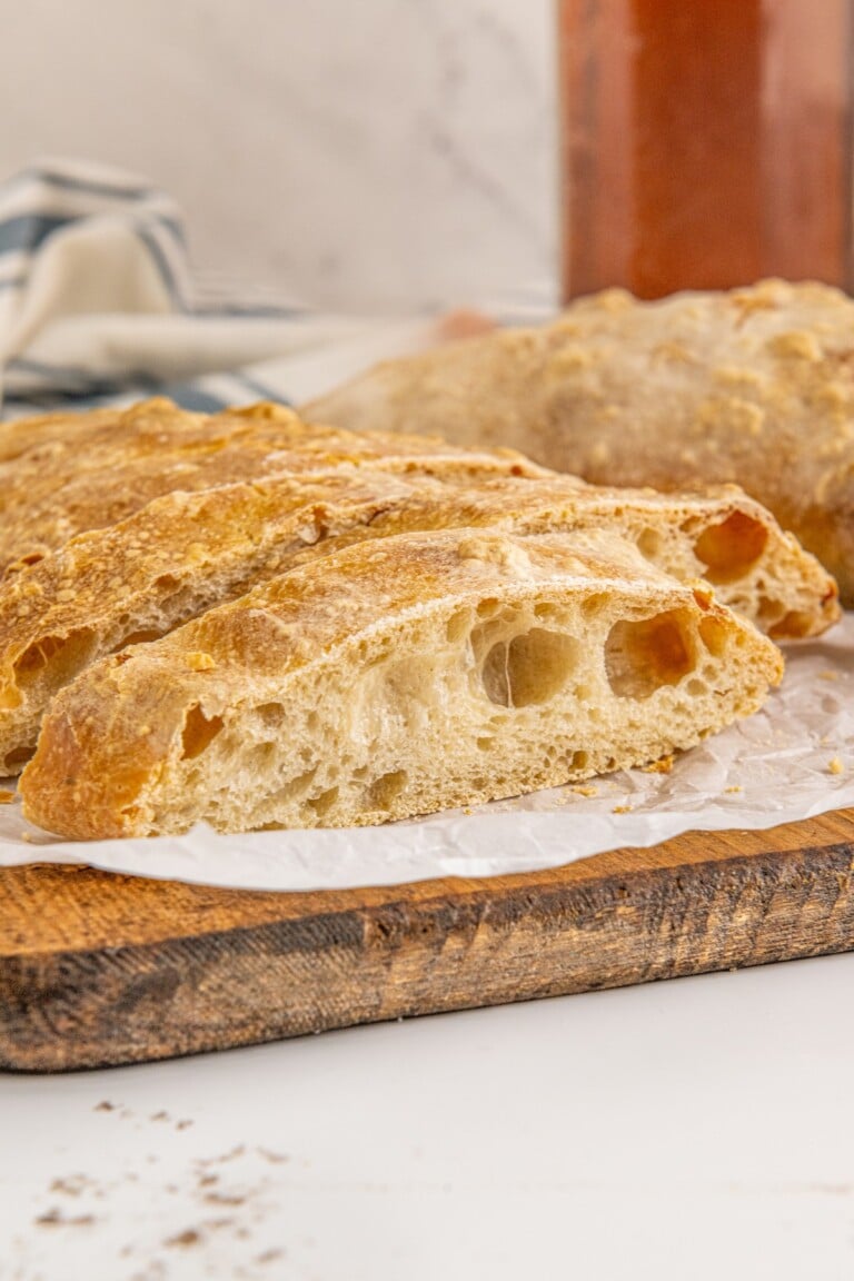 Best Chewy Ciabatta Bread Recipe | The Novice Chef