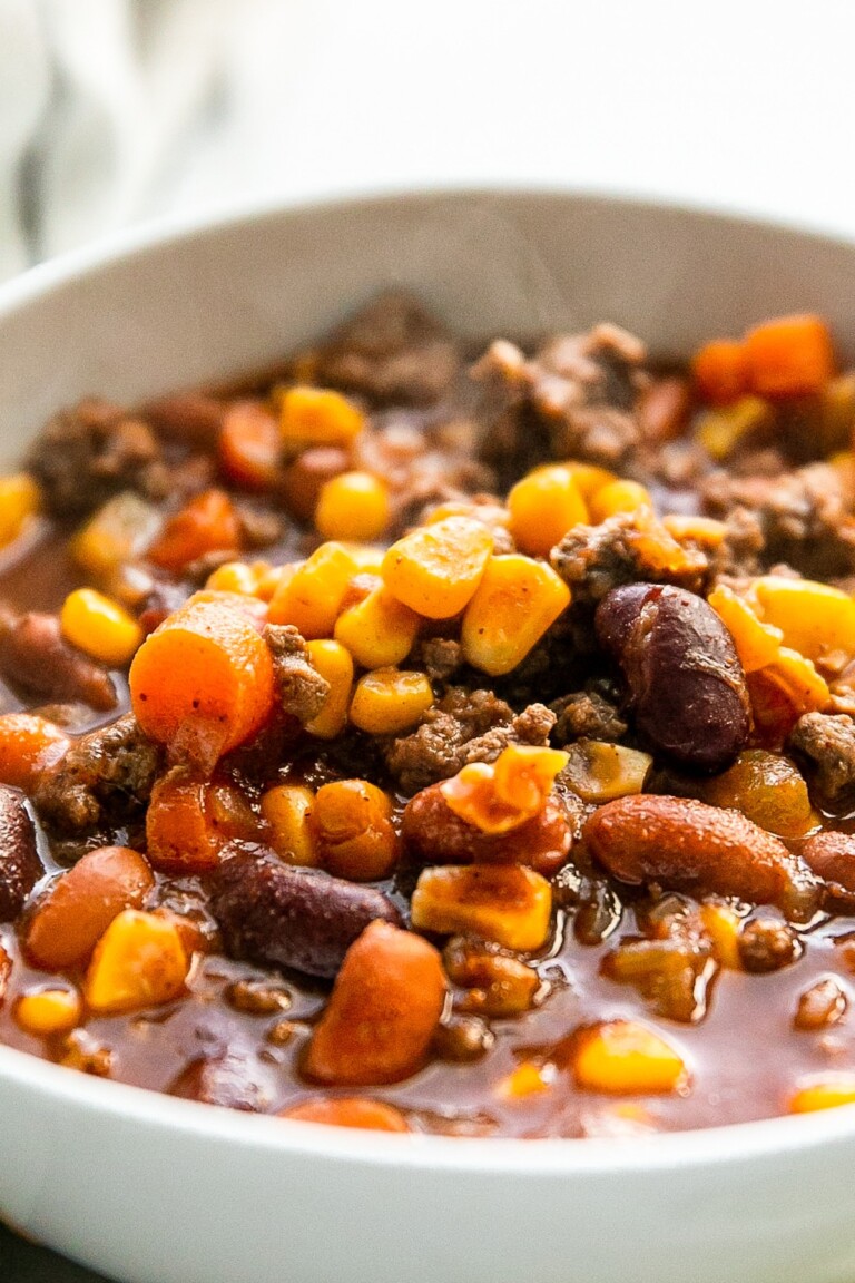 Slow Cooker Chili | The Novice Chef Blog