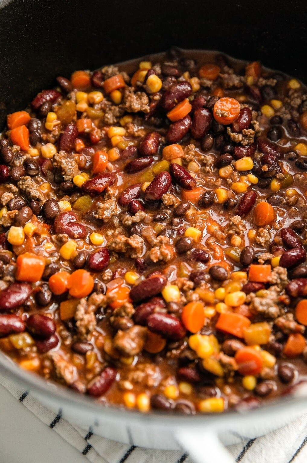 Easy Ground Beef Chili Recipe | The Novice Chef