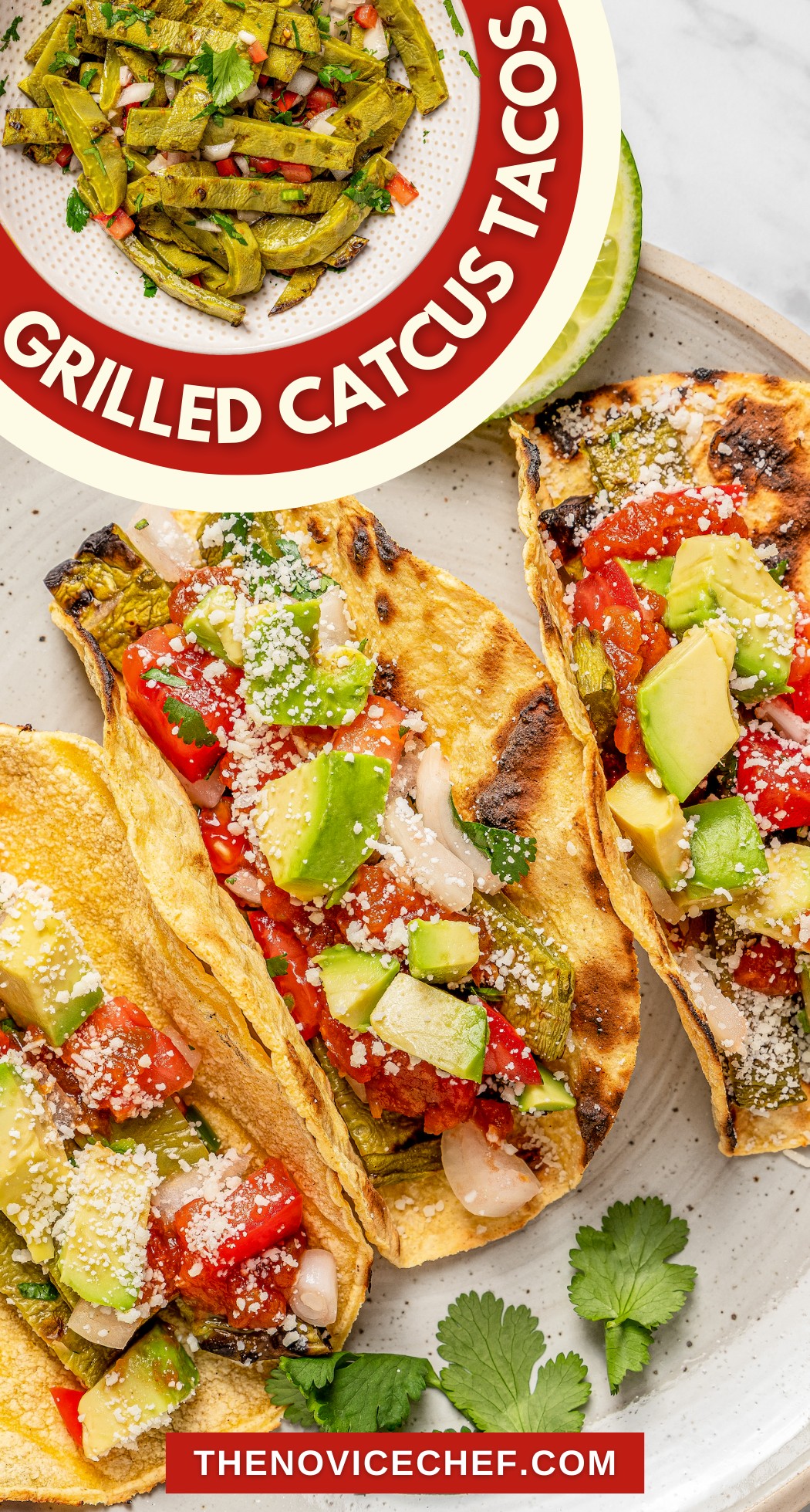 Nopales Tacos Recipe | The Novice Chef