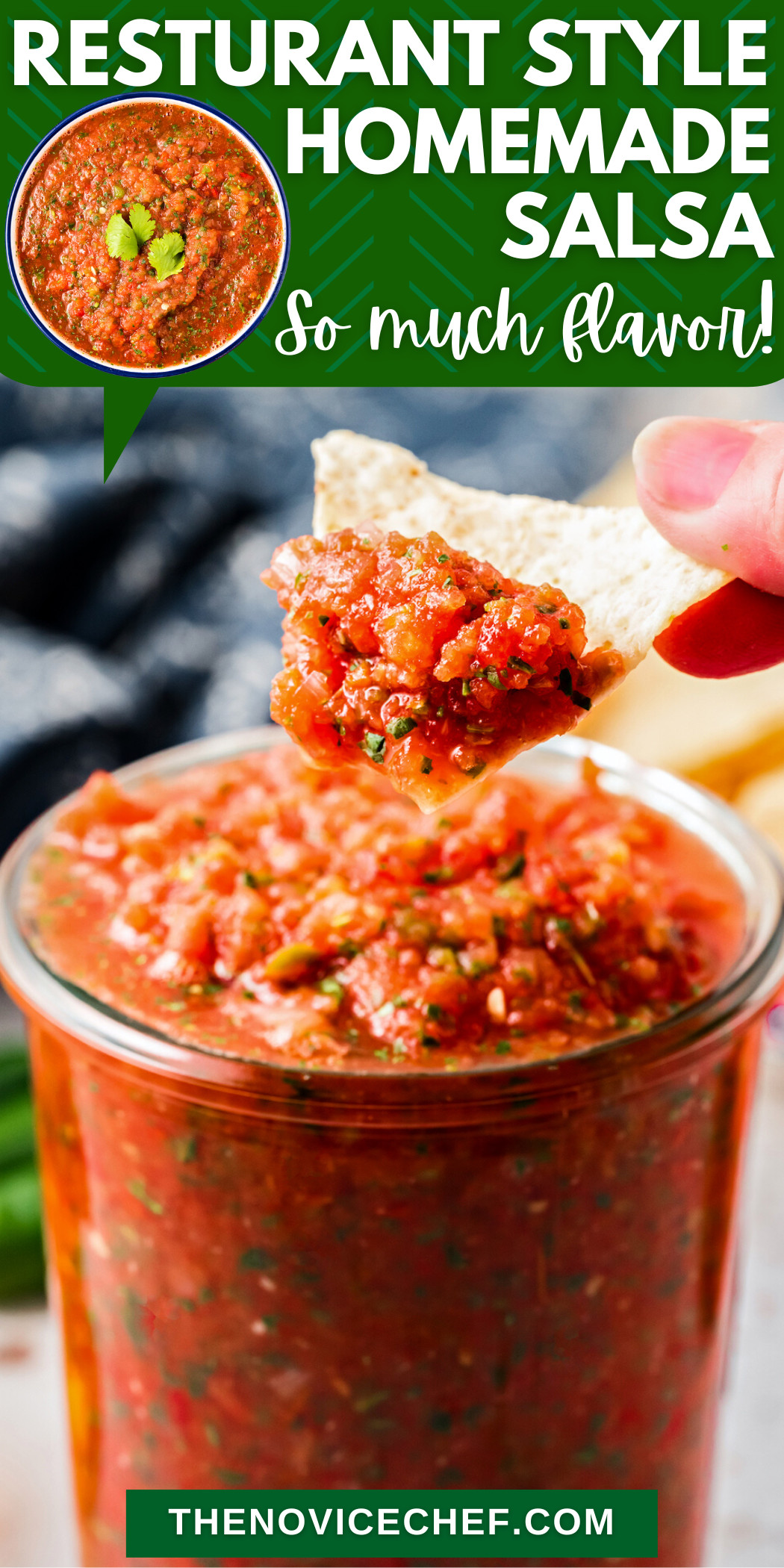 Restaurant-Style Salsa Recipe | The Novice Chef