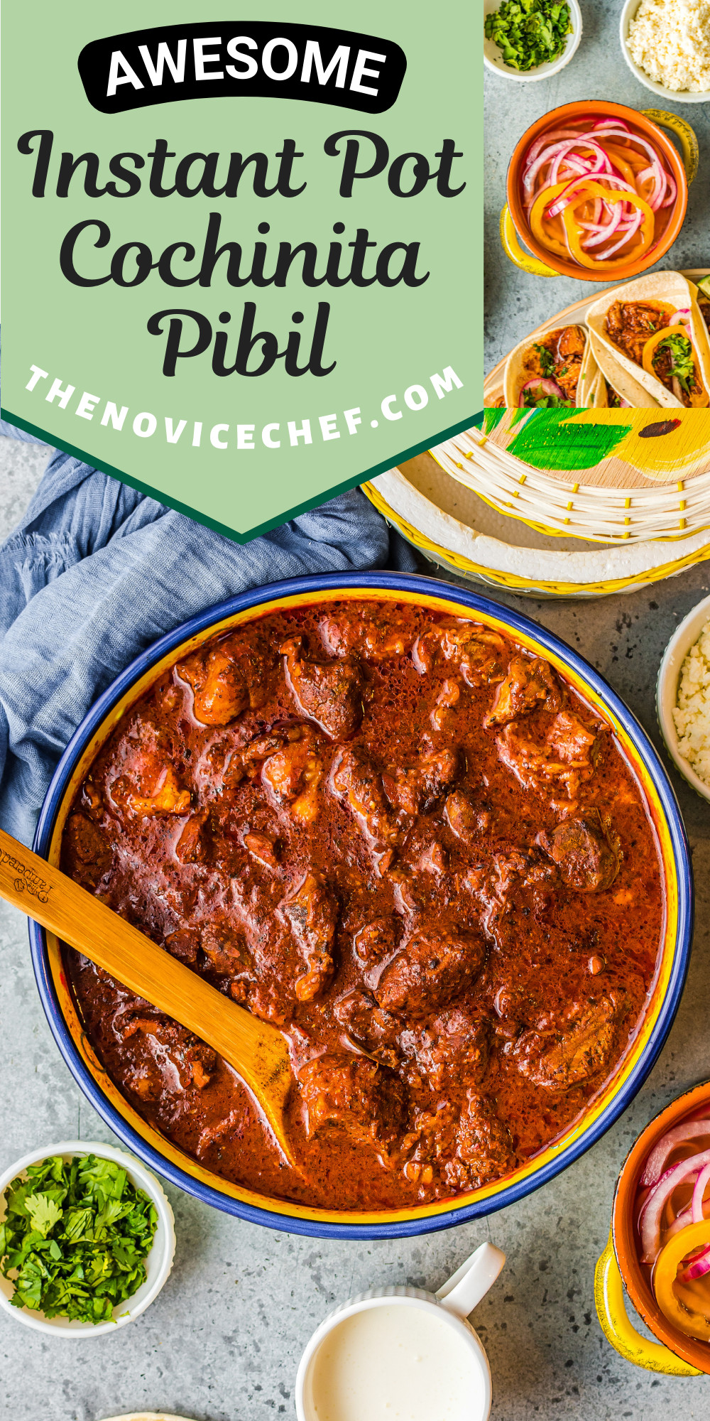 Instant Pot Cochinita Pibil | The Novice Chef