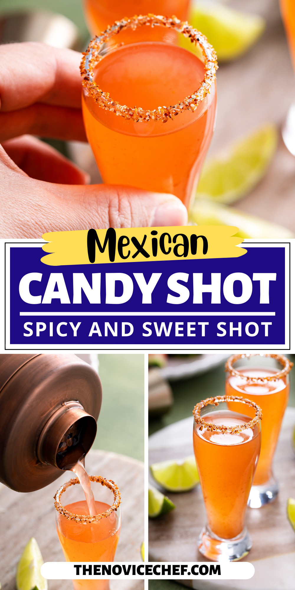 Mexican Candy Shot (Paleta Shot) | The Novice Chef