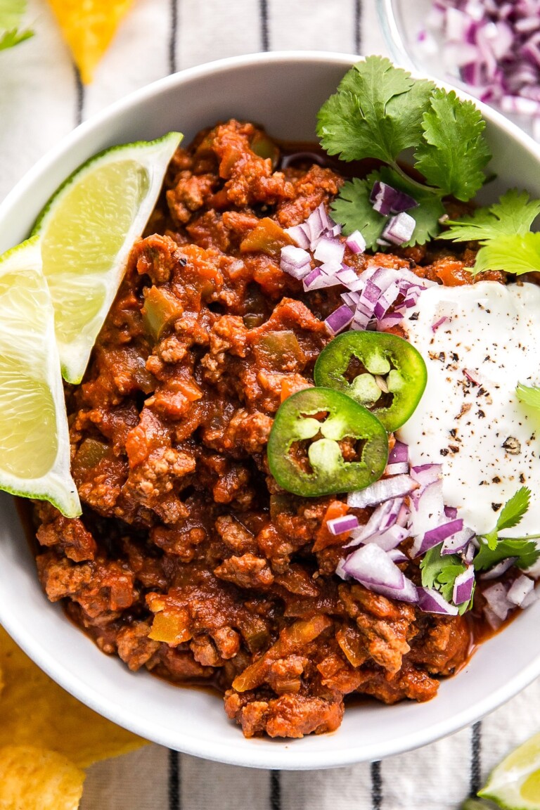 Texas Chili Recipe | The Novice Chef