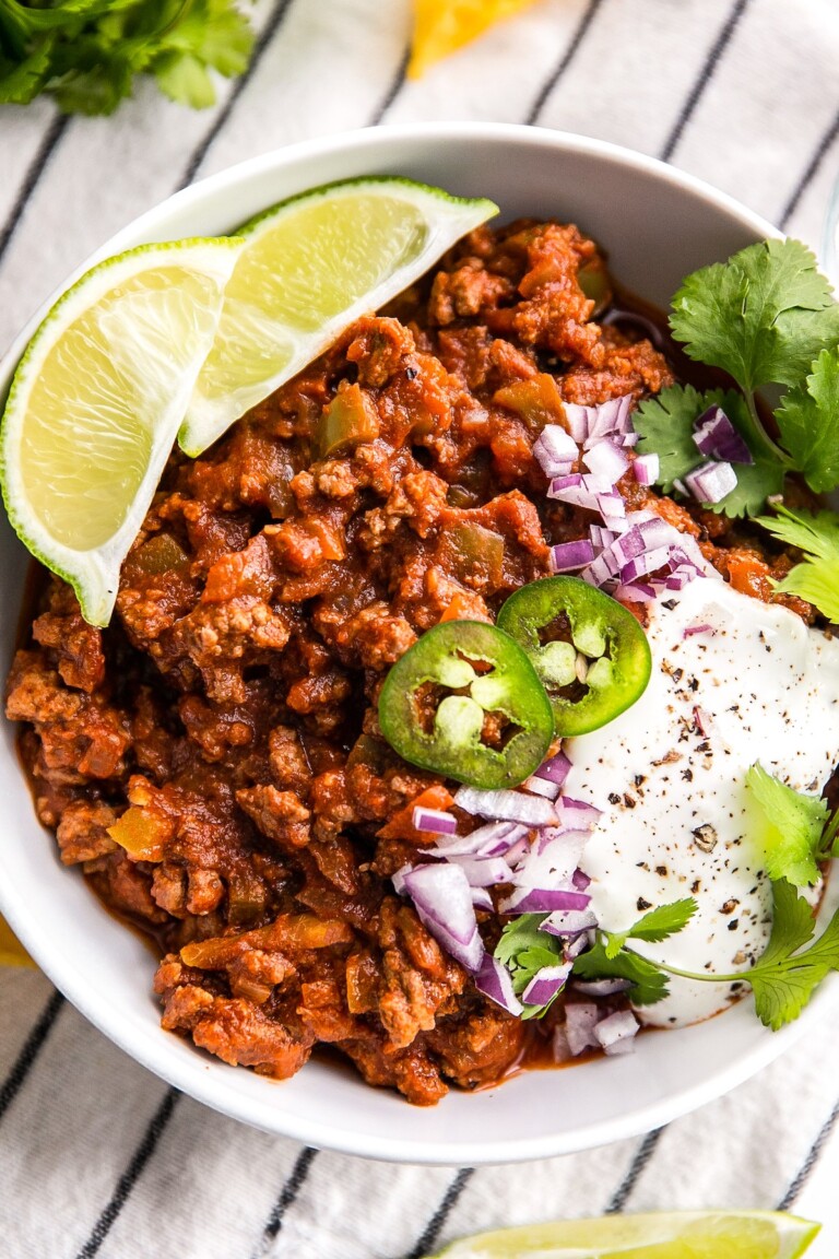Texas Chili Recipe | The Novice Chef
