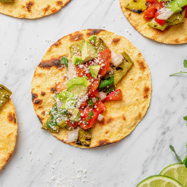 Nopales Tacos Recipe | The Novice Chef