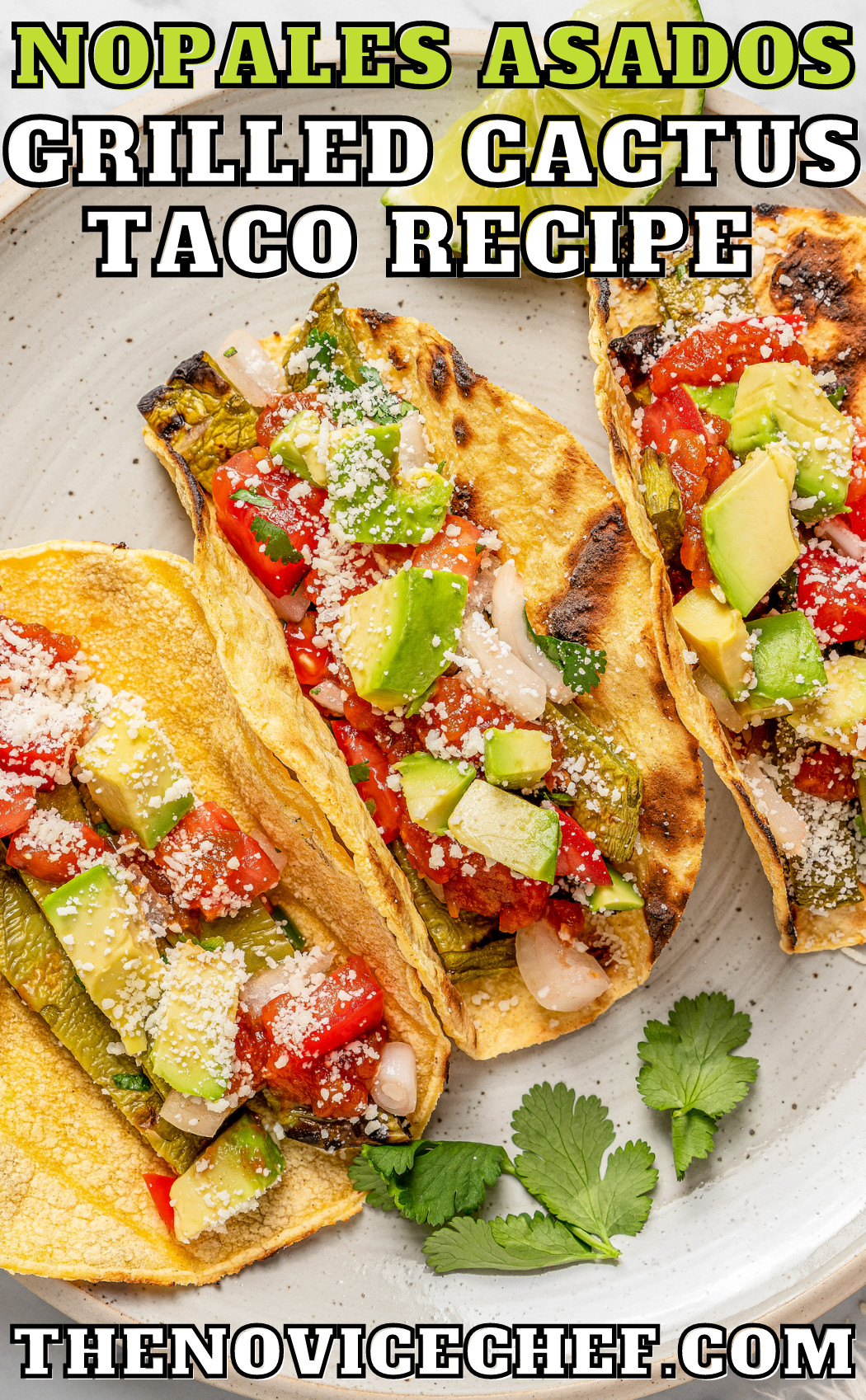 Nopales Tacos Recipe | The Novice Chef