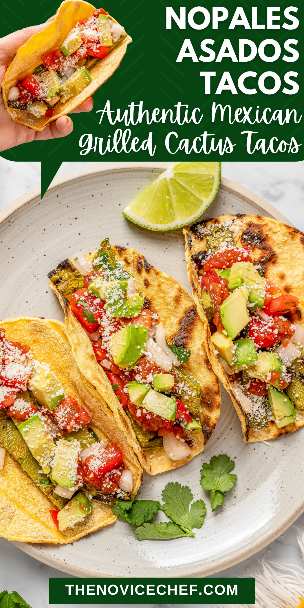 Nopales Tacos Recipe | The Novice Chef