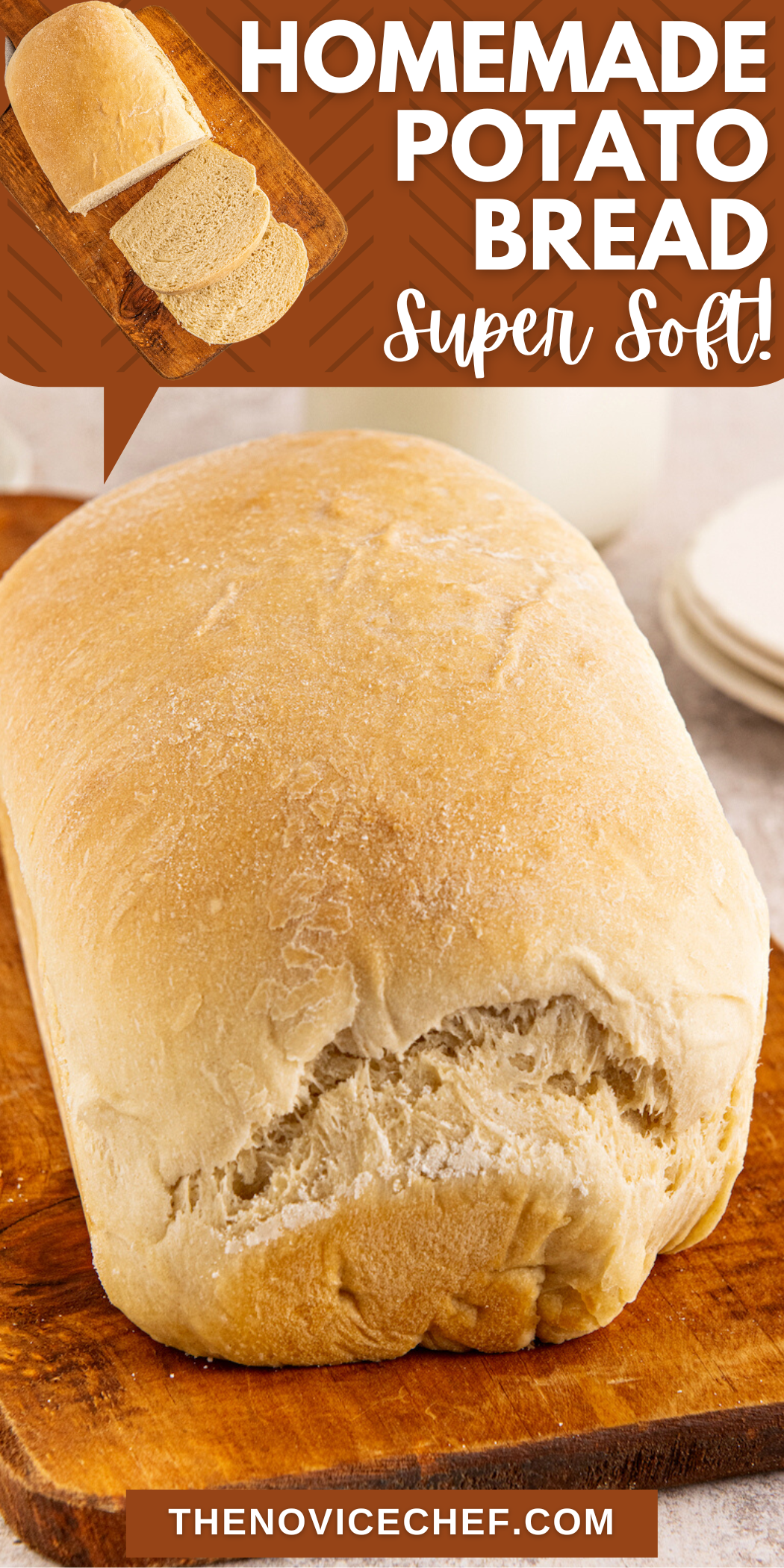 Homemade Potato Bread | The Novice Chef