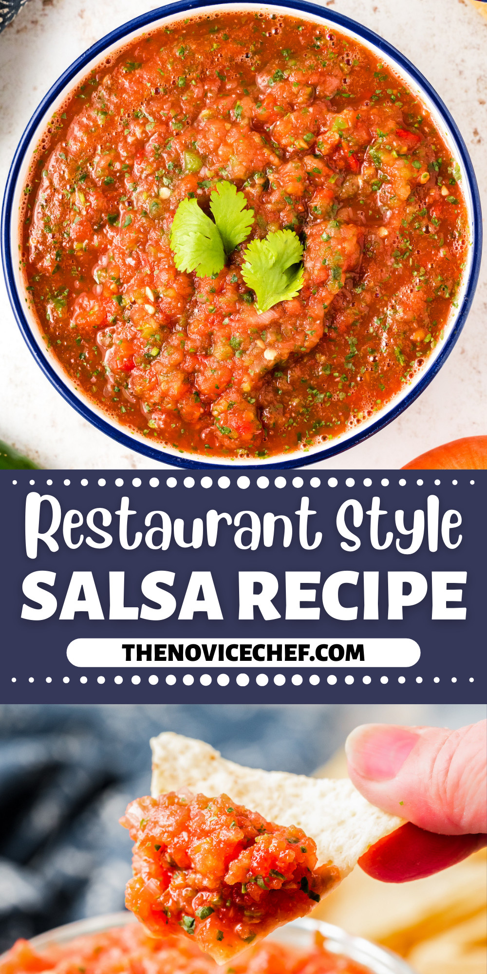 Restaurant-Style Salsa Recipe | The Novice Chef