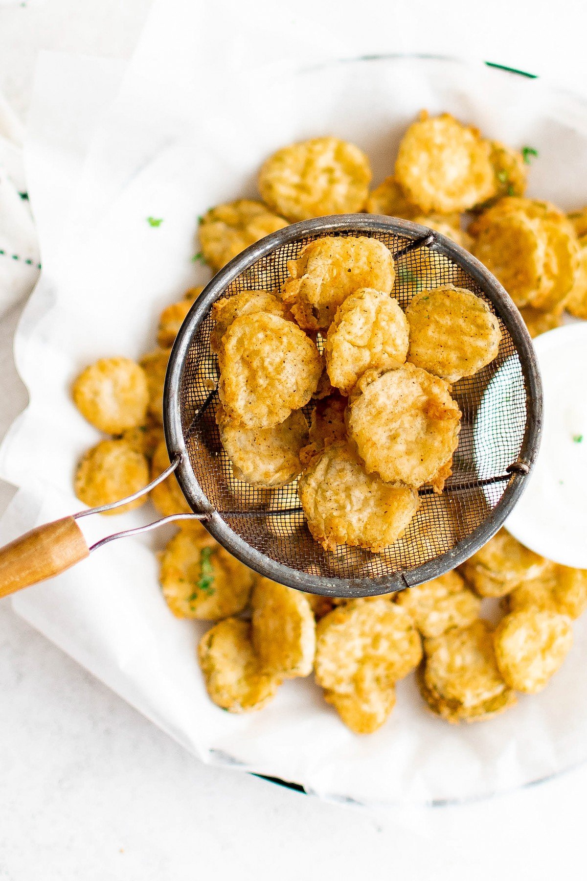 Fried Pickles Recipe | The Novice Chef