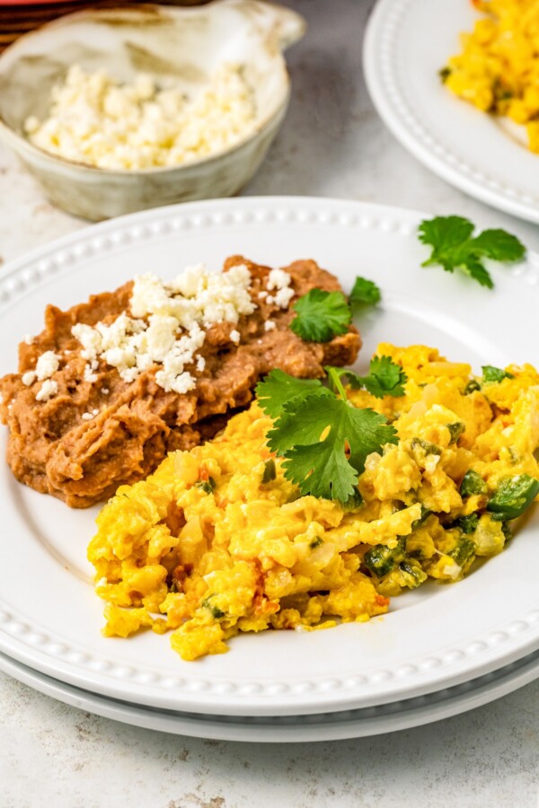 Huevos a la Mexicana Recipe | The Novice Chef