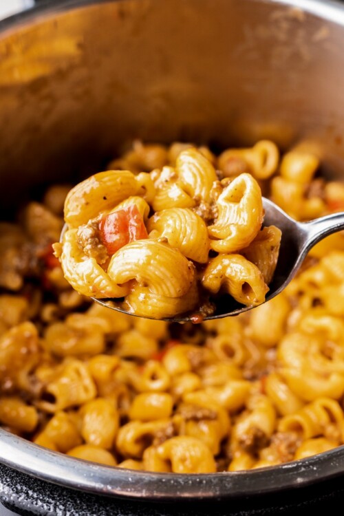 Instant Pot Hamburger Helper | The Novice Chef