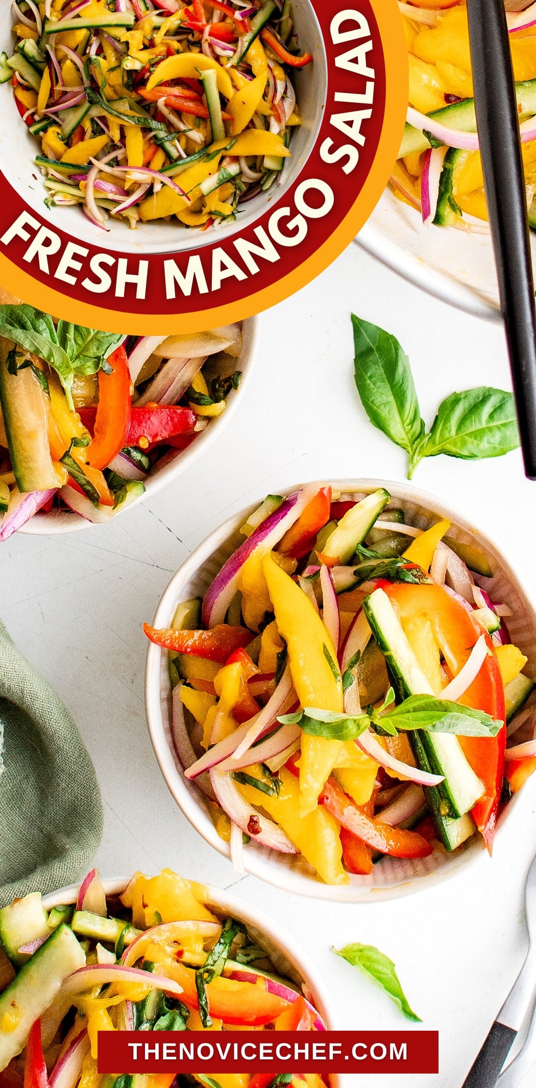 Mango Salad Recipe | The Novice Chef