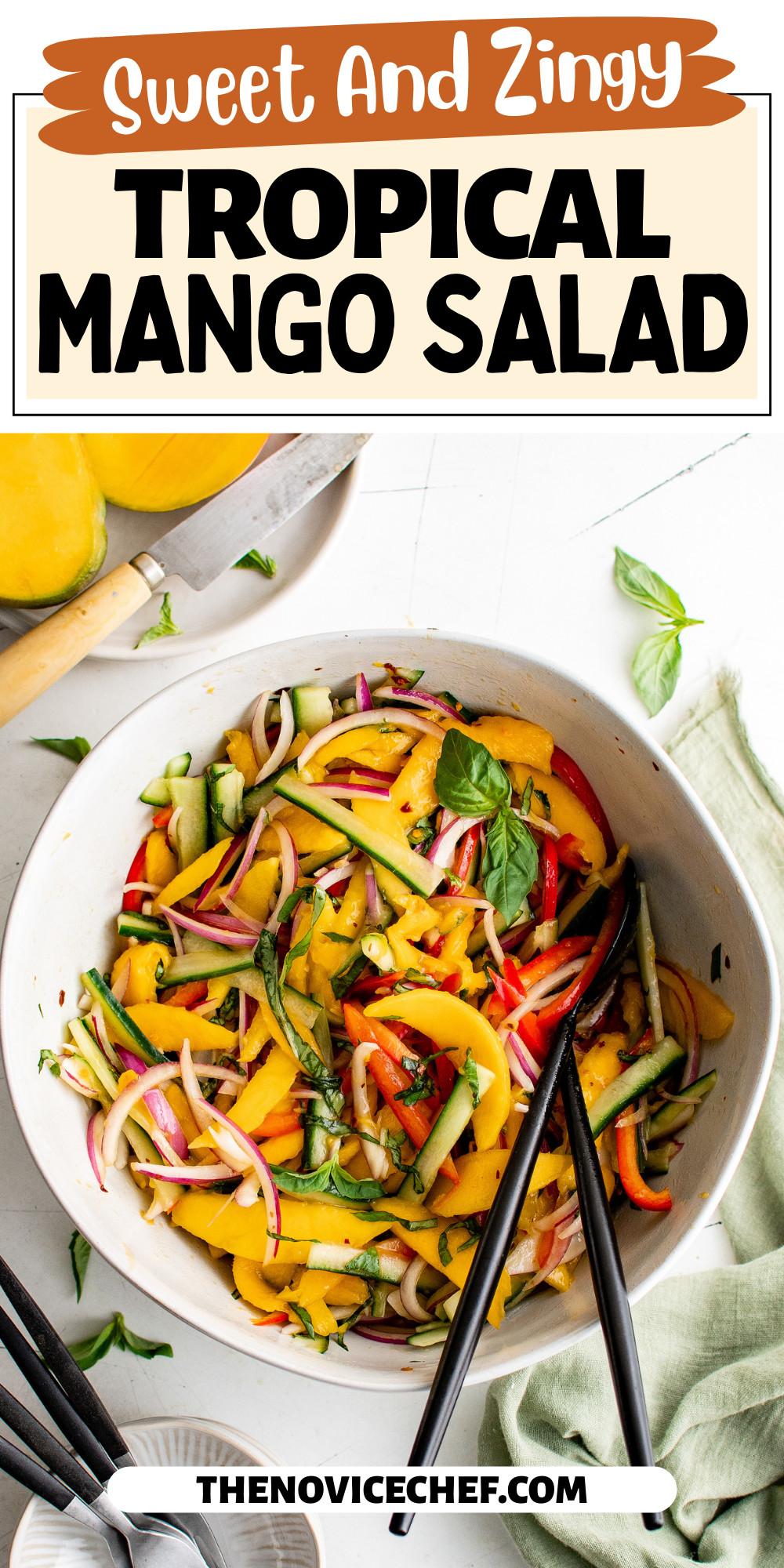 Mango Salad Recipe | The Novice Chef