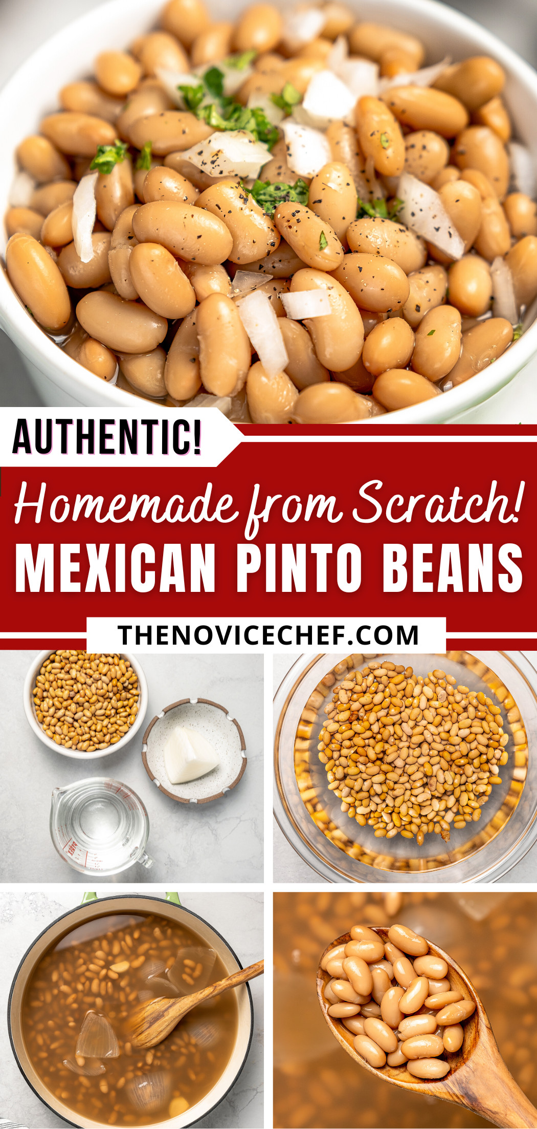 Frijoles de la Olla (Mexican Beans) Recipe | The Novice Chef