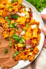 Easy Mexican Migas Recipe | The Novice Chef