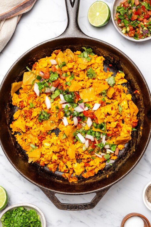 Easy Mexican Migas Recipe | The Novice Chef