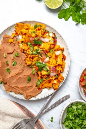 Easy Mexican Migas Recipe | The Novice Chef