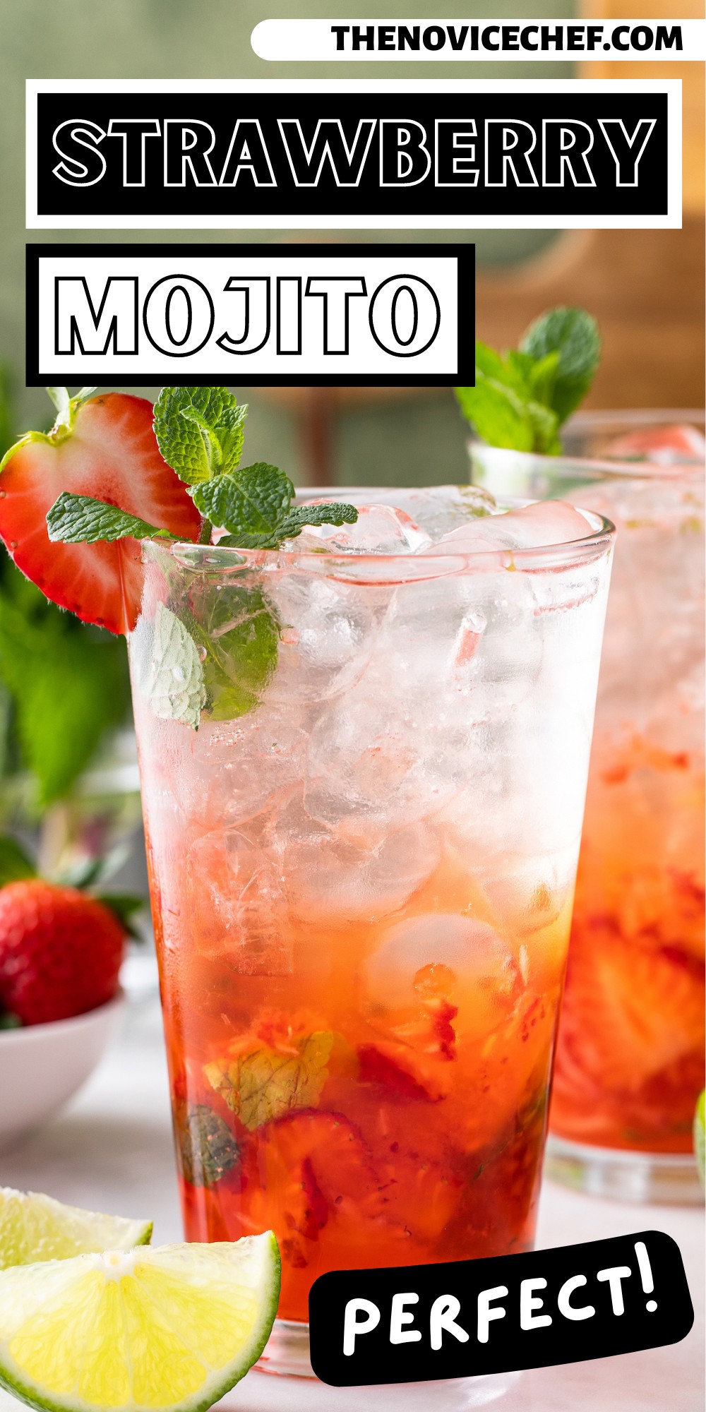 Strawberry Mojito Recipe | The Novice Chef