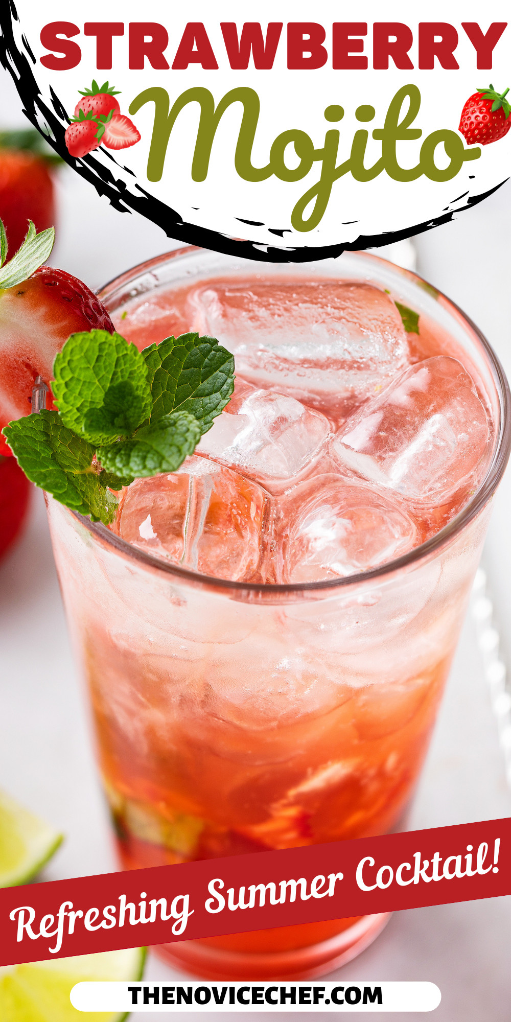 Strawberry Mojito Recipe | The Novice Chef