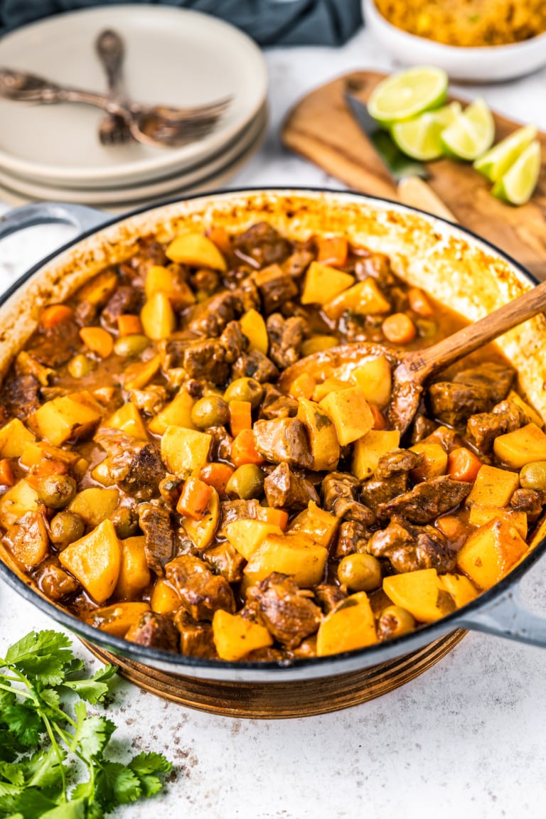 Carne Guisada (Puerto Rican Beef Stew) | The Novice Chef