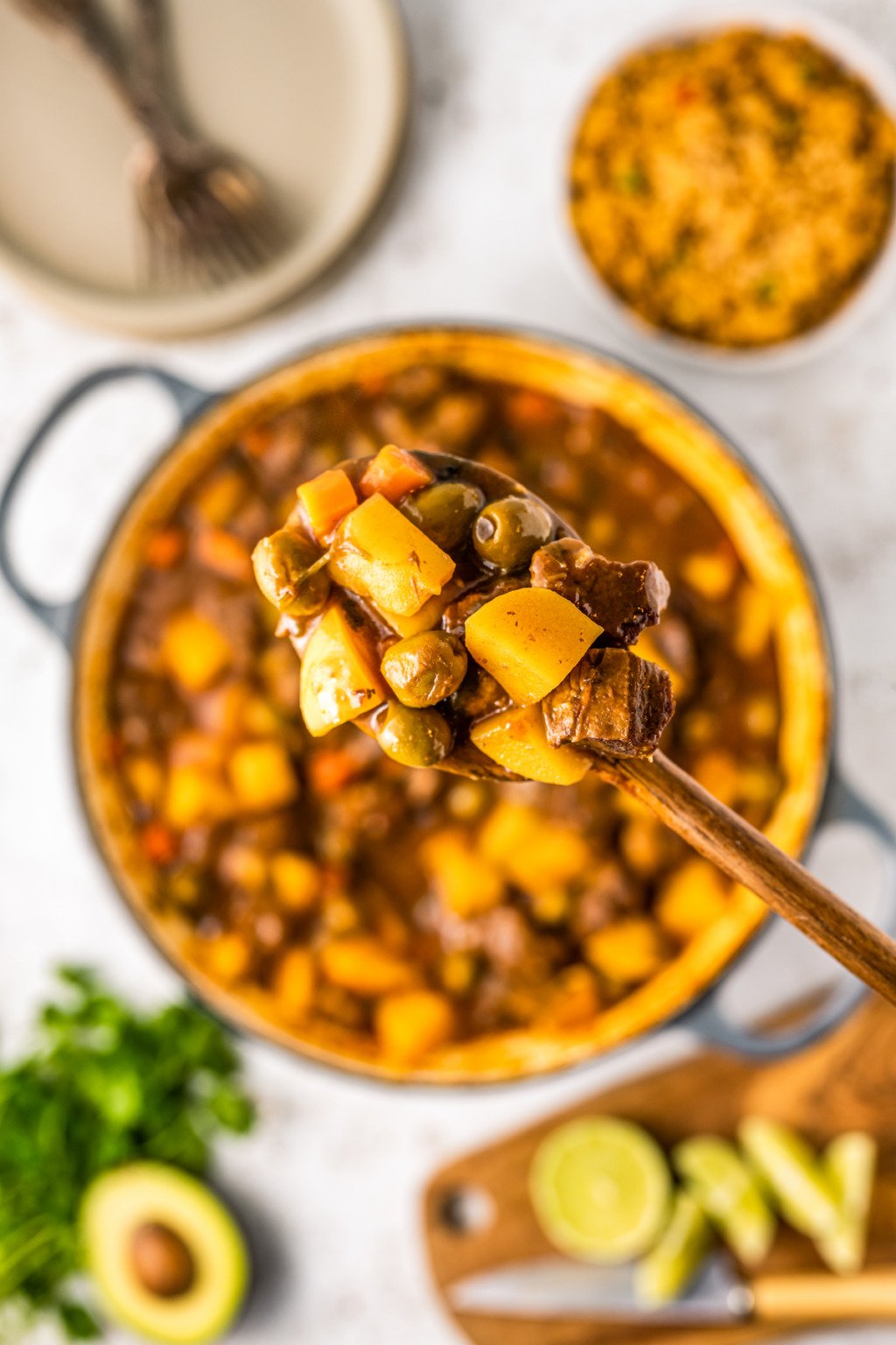 Carne Guisada (Puerto Rican Beef Stew) | The Novice Chef