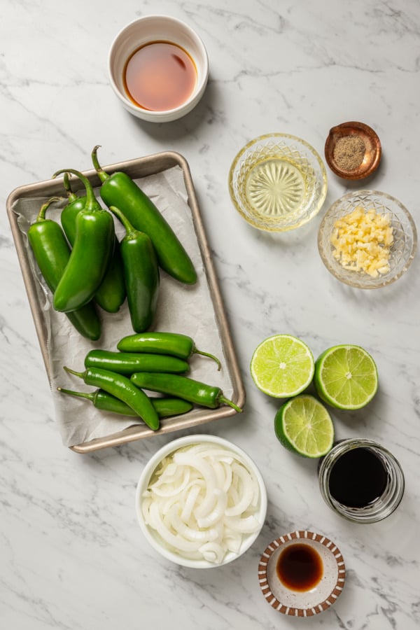 Chiles Toreados Recipe | The Novice Chef