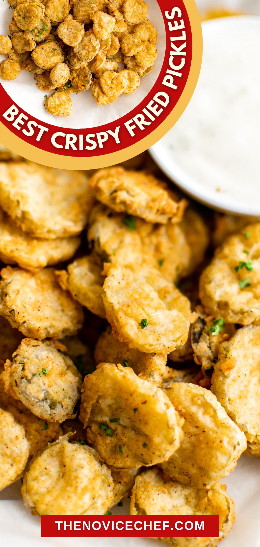 Fried Pickles Recipe | The Novice Chef