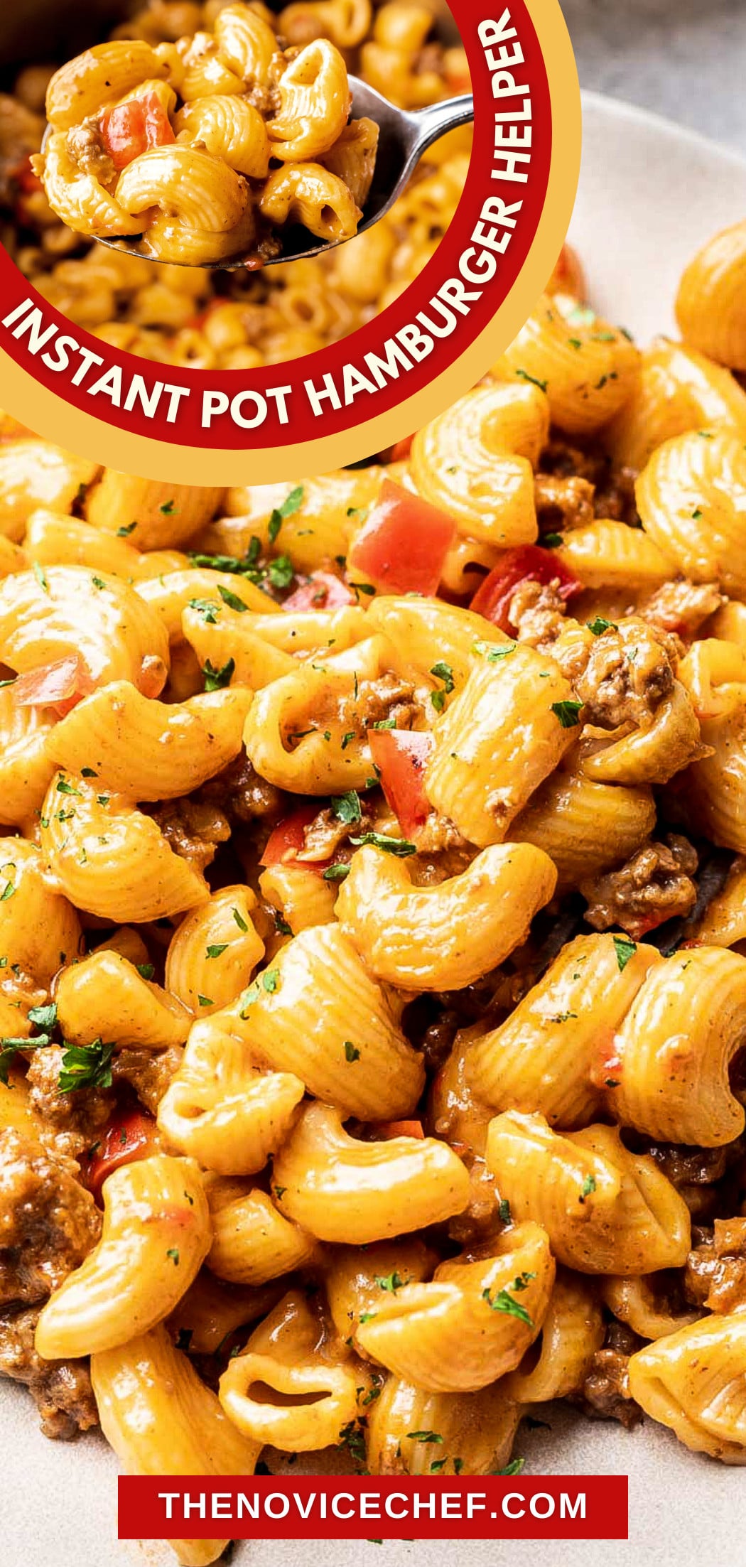 Instant Pot Hamburger Helper | The Novice Chef