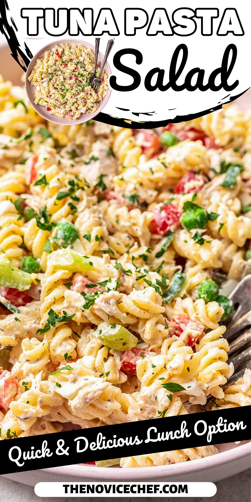 Tuna Pasta Salad The Novice Chef