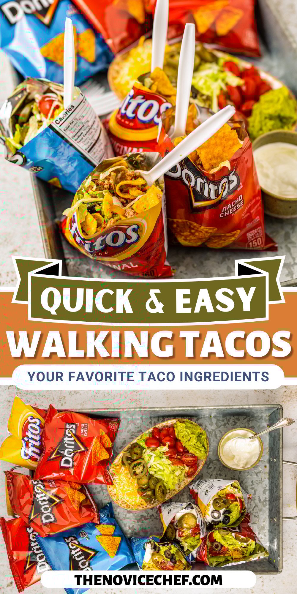 Quick & Easy Walking Taco Recipe | The Novice Chef