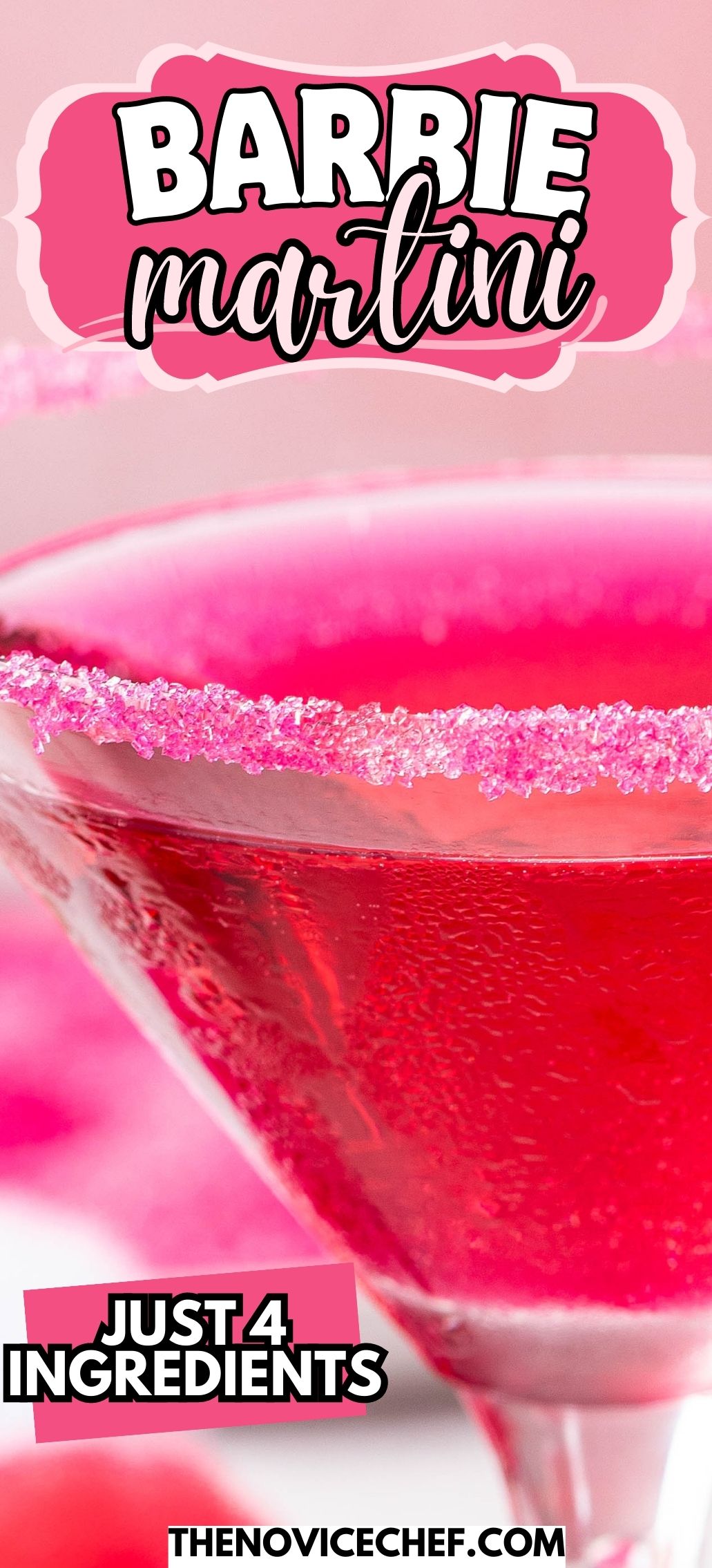 Dragon Fruit Pink Martini – The Novice Chef