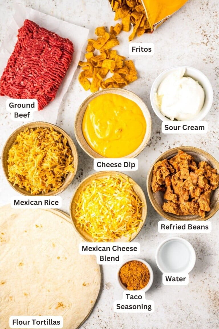 Taco Bell Beefy Melt Burrito | The Novice Chef
