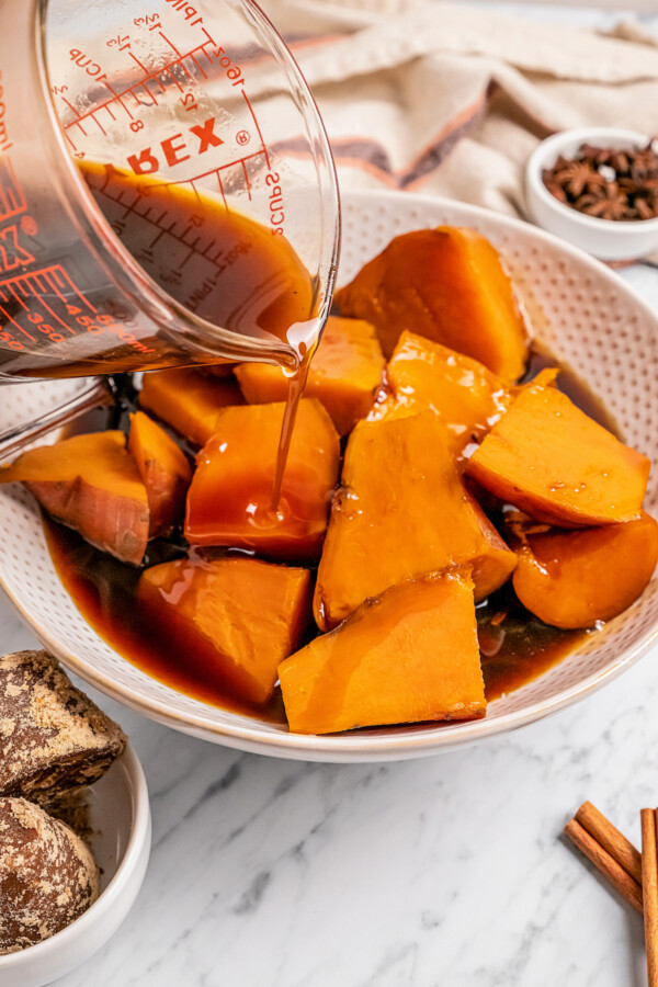 Camote con Dulce Recipe | Mexican Candied Sweet Potatoes
