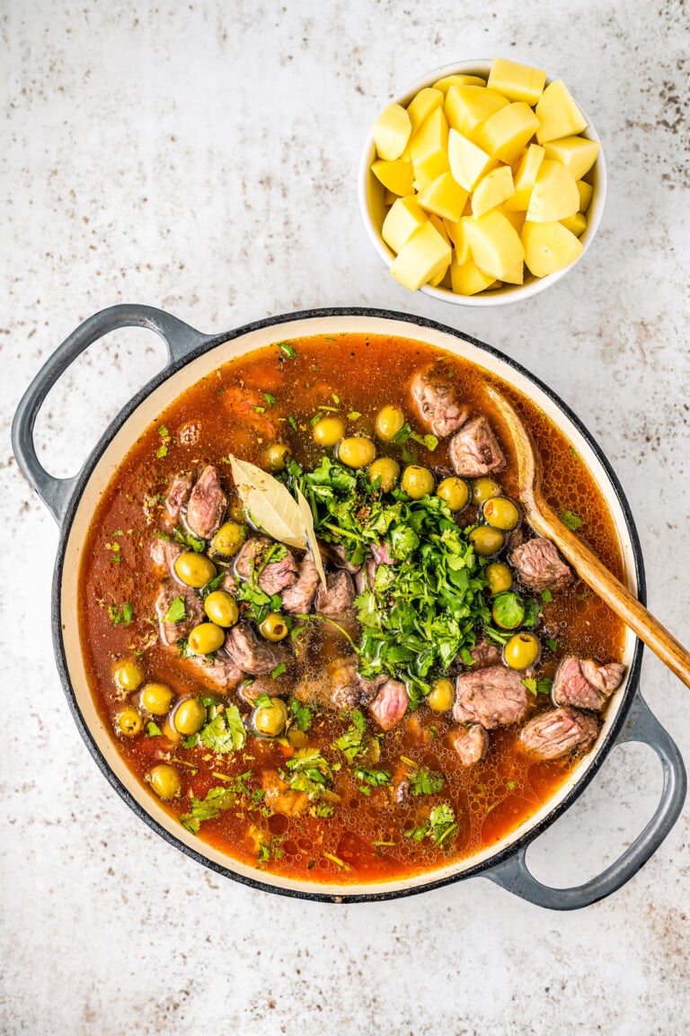 Carne Guisada (Puerto Rican Beef Stew) | The Novice Chef