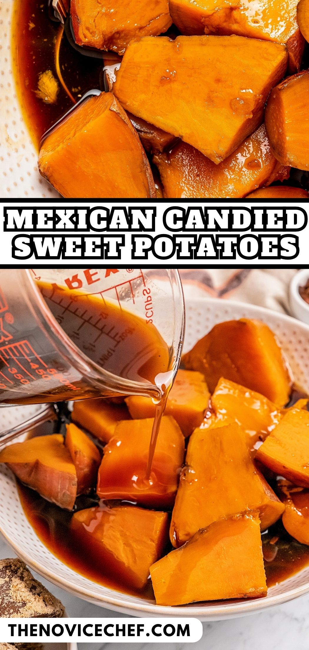 Camote con Dulce Recipe | Mexican Candied Sweet Potatoes