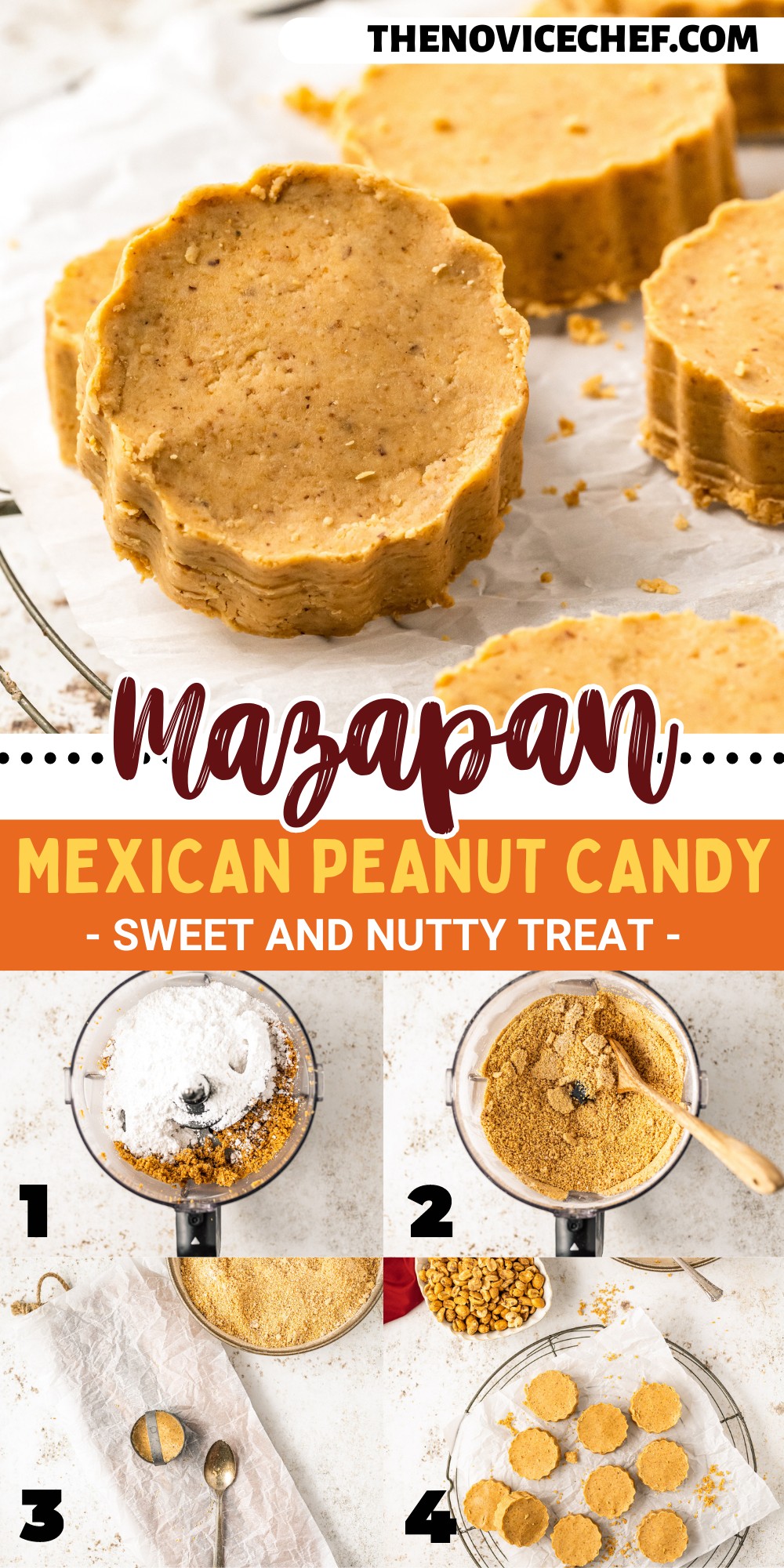 Mazapan Recipe | The Novice Chef
