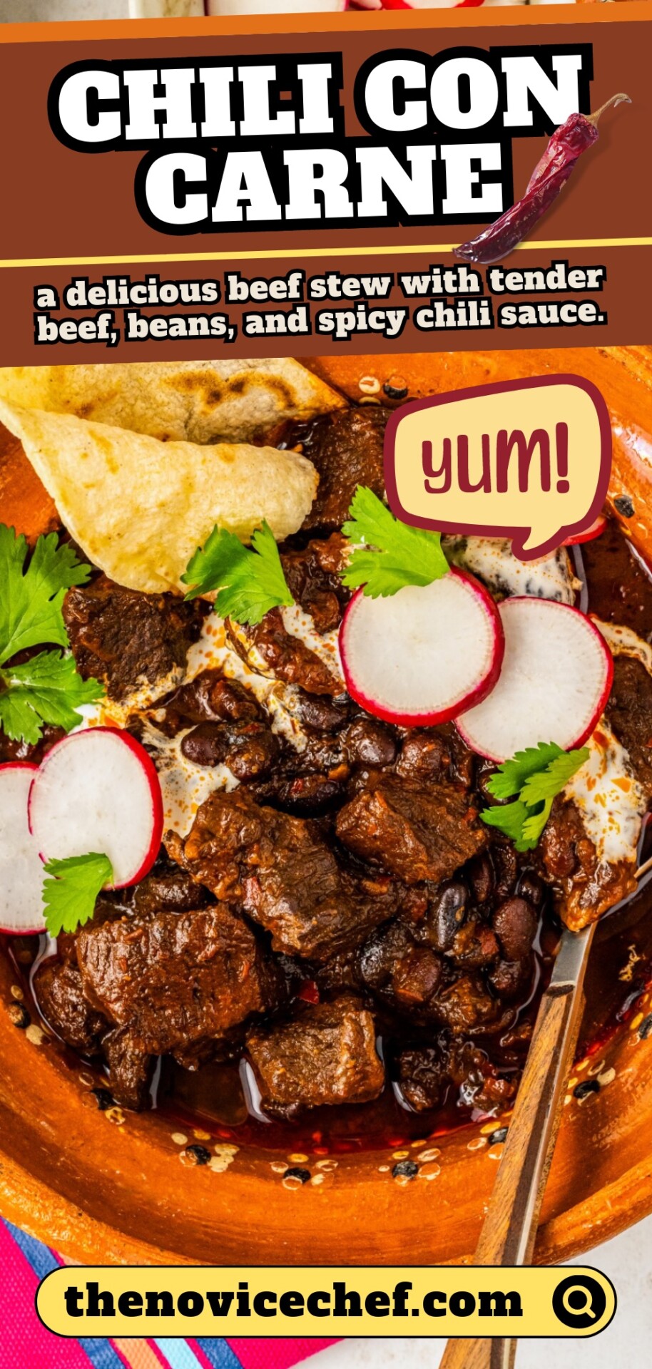 Best Chili Con Carne Recipe | The Novice Chef