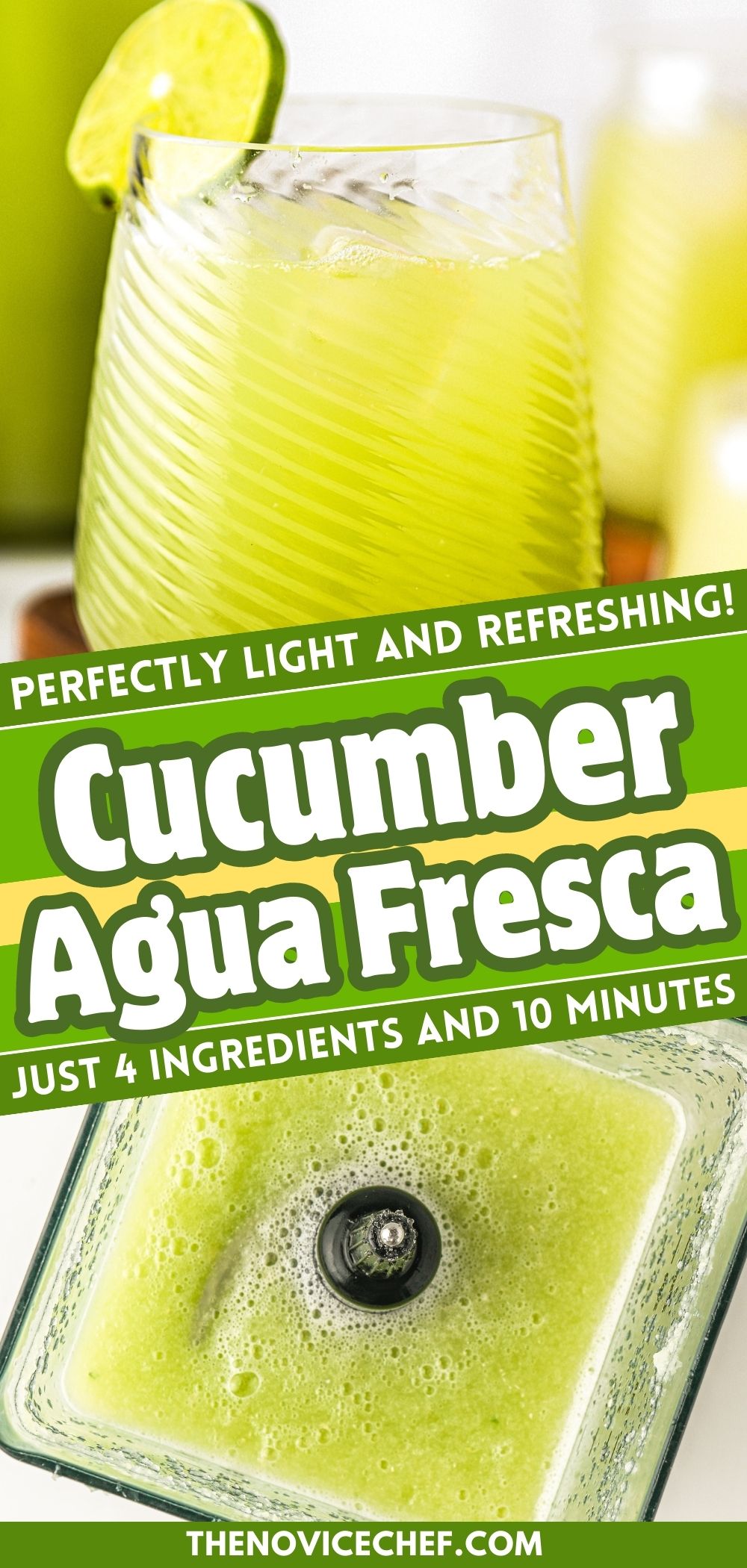 Cucumber Agua Fresca Recipe The Novice Chef